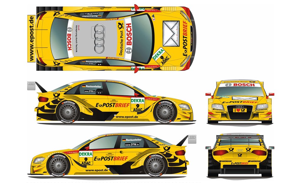 Audi reveals new liveries and driver lineup for 2011 DTM season ...