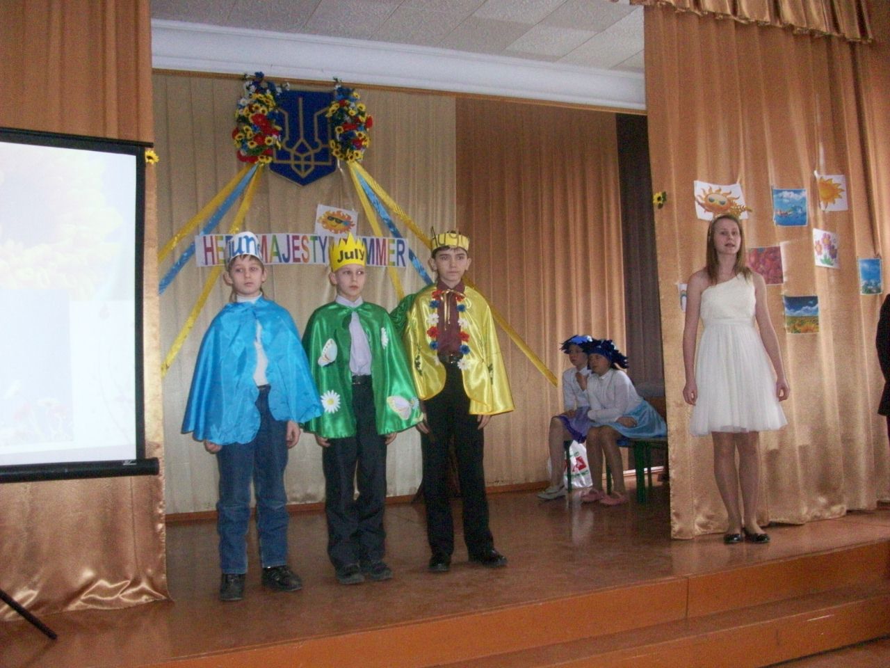 Olha Marchuk. English Language Teacher : Виховні заходи з англійської