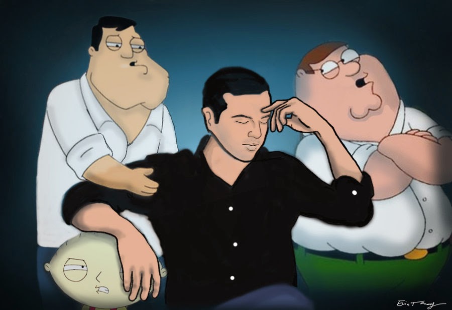 Seth MacFarlane In Caricature Wallpaper ~ Free 4D Wallpaper