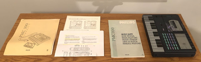 MATRIXSYNTH: Philips PCM100 - FM seq/synth SN 020665 w/ Docs