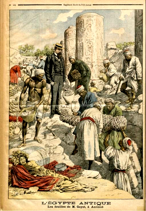 ANTINOUS THE GAY GOD: FRENCH EGYPTOLOGIST ALBERT GAYET IS A SAINT OF ...