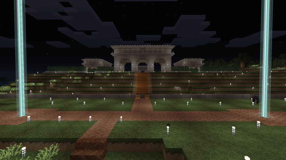 APixelJunkie: Minecraft - Bamaland - Rainbow Castle