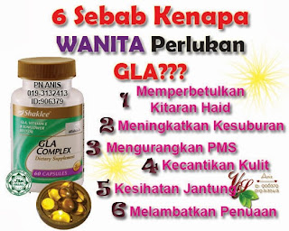 Kebaikan GLA Complex Shaklee. 6 Sebab Kenapa Wanita Perlukannya? | Beli ...