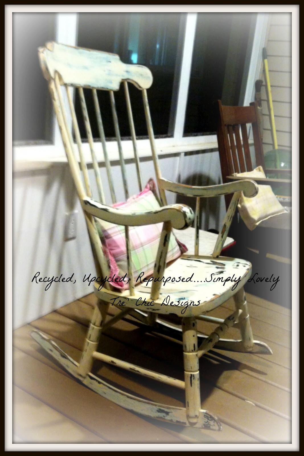 Recycled, Upcycled, Repurposed ....Simply Lovely Tre' Chic Designs ...