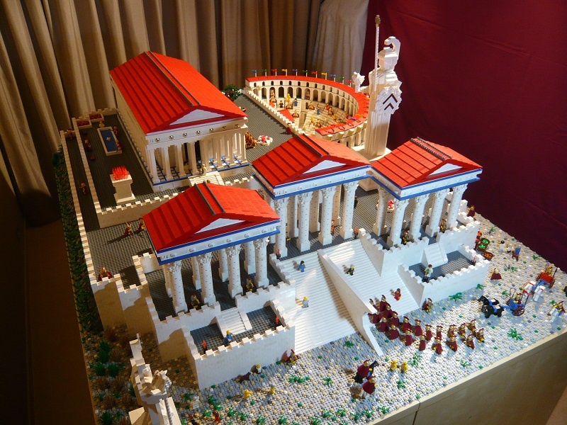 neo polytheist: Greco-Roman Pagan Lego