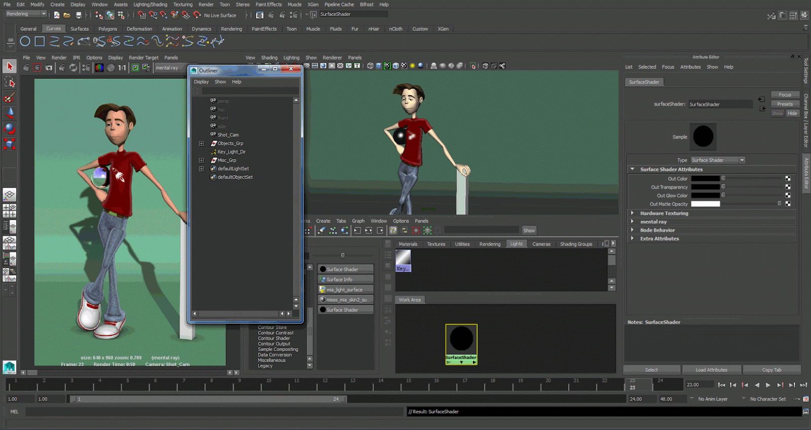Mark Stamp - Digital Design: Maya Tutorials: Transparency, Rim Lights ...