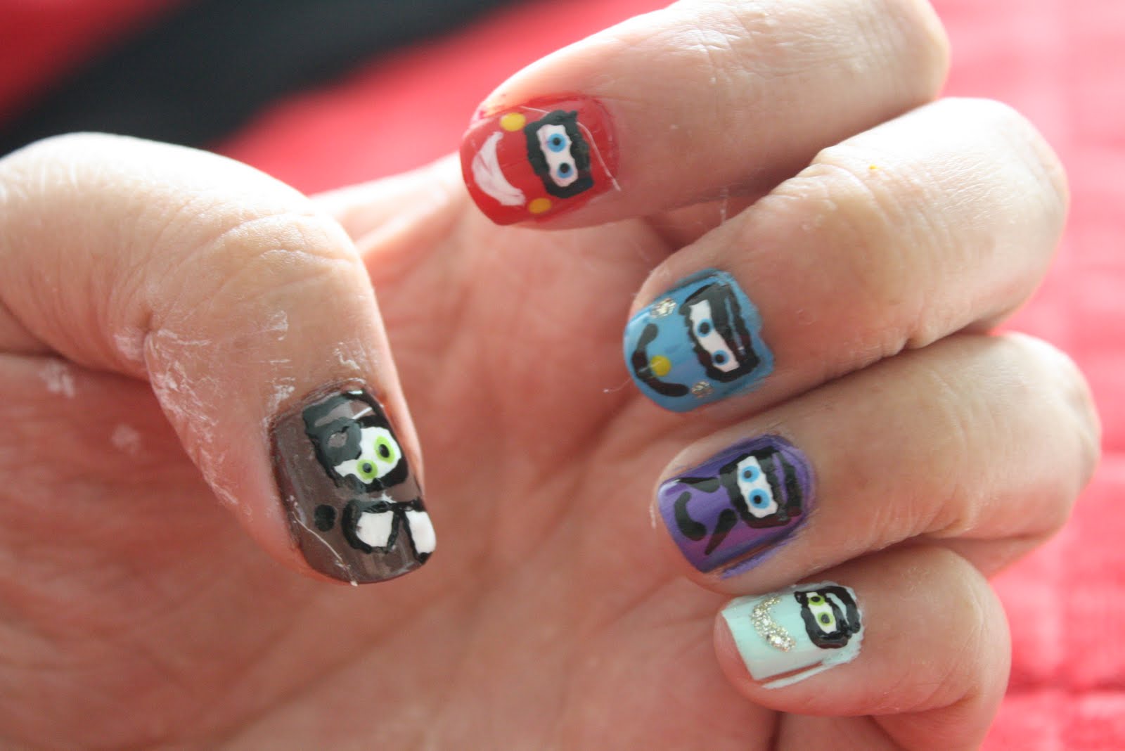 Nail Tutorial: Cars Nail Art