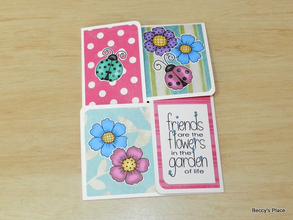 Beccy's Place: Tutorial - Quatro Fold Card