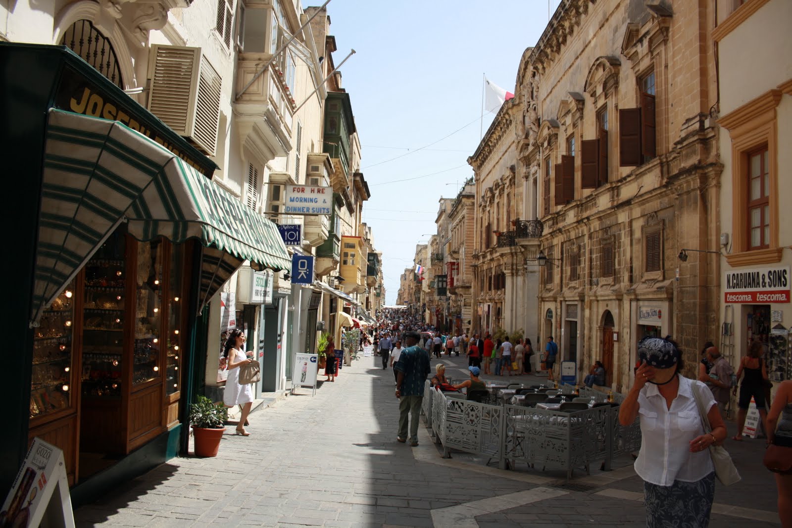Malta 2011: Valletta - Merchant Street