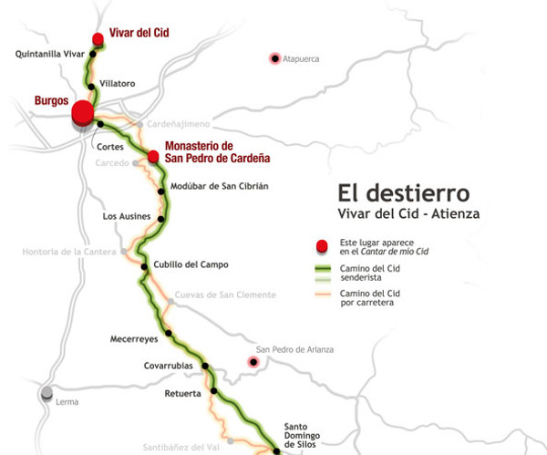 El Cid y el Monasterio de San Pedro de Cardeña