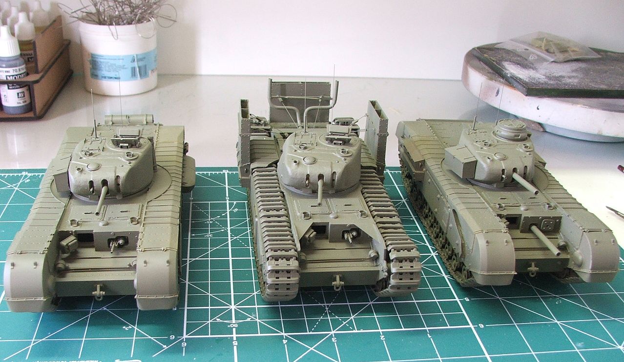 Panzerserra Bunker- Military Scale Models in 1/35 scale: Churchill Mk ...