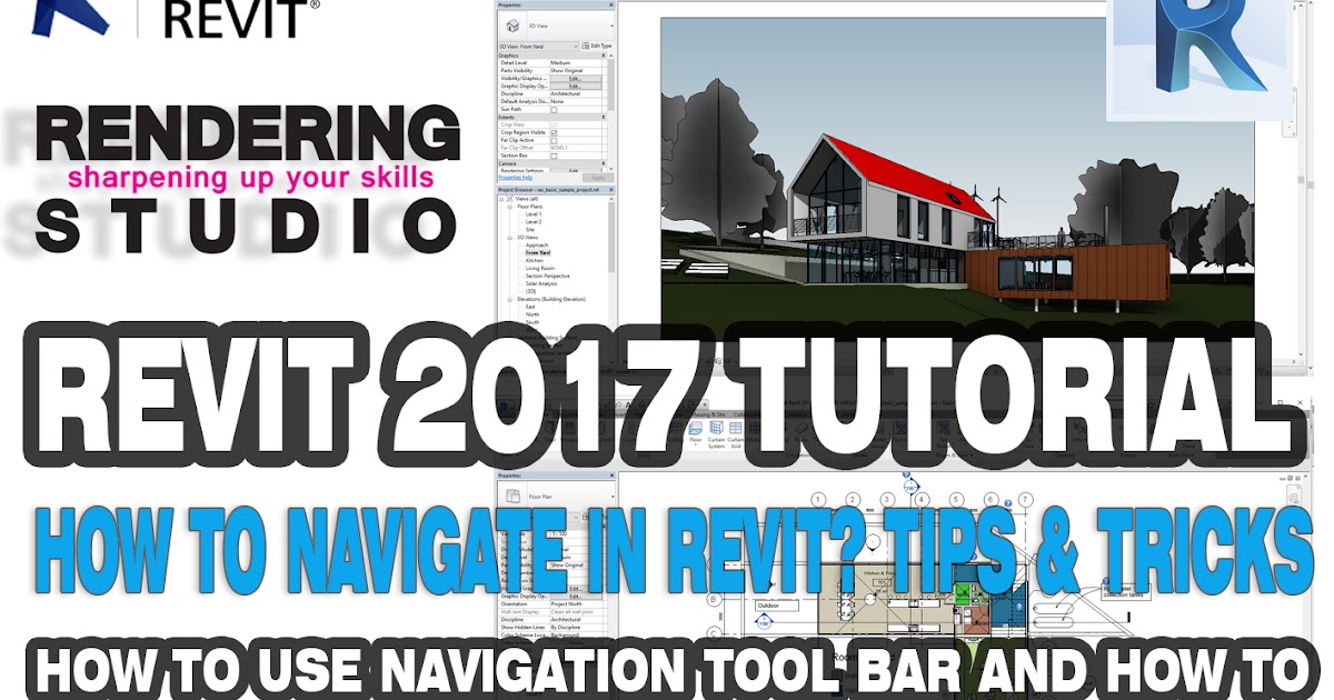 RENDERING-STUDIO: Revit Tutorial (REVIT 2017): Revit Tutorial for ...