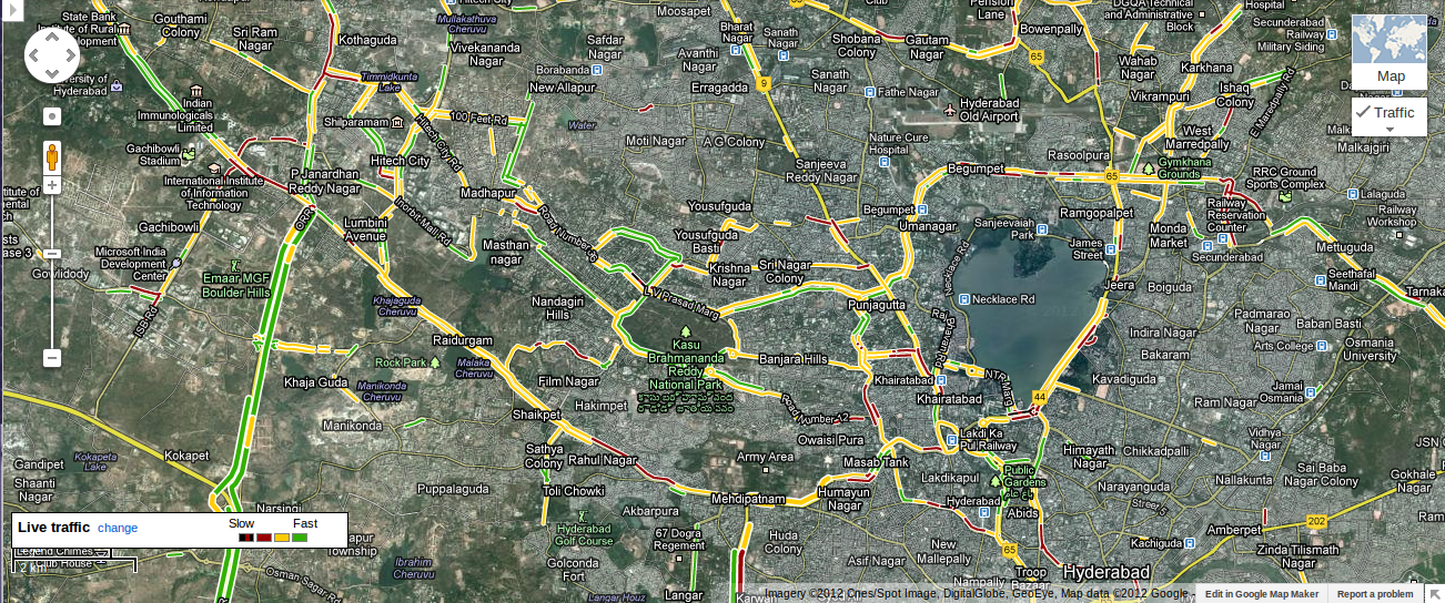 Google Maps Navigation and Live Traffic is now in India