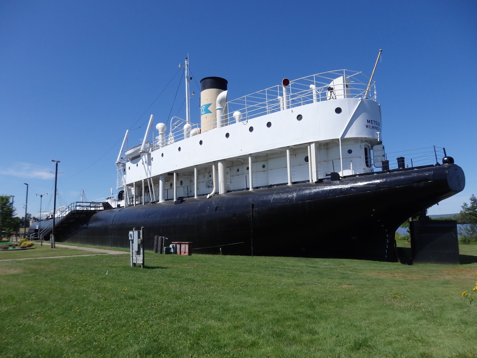 2 On the Road: SS Meteor Whaleback Ship