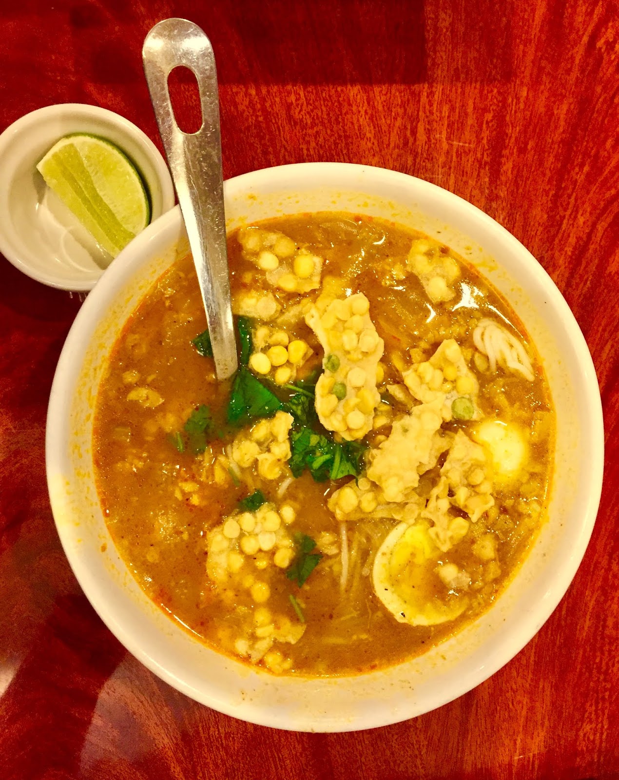 Burmese's National Dish - Mohinga