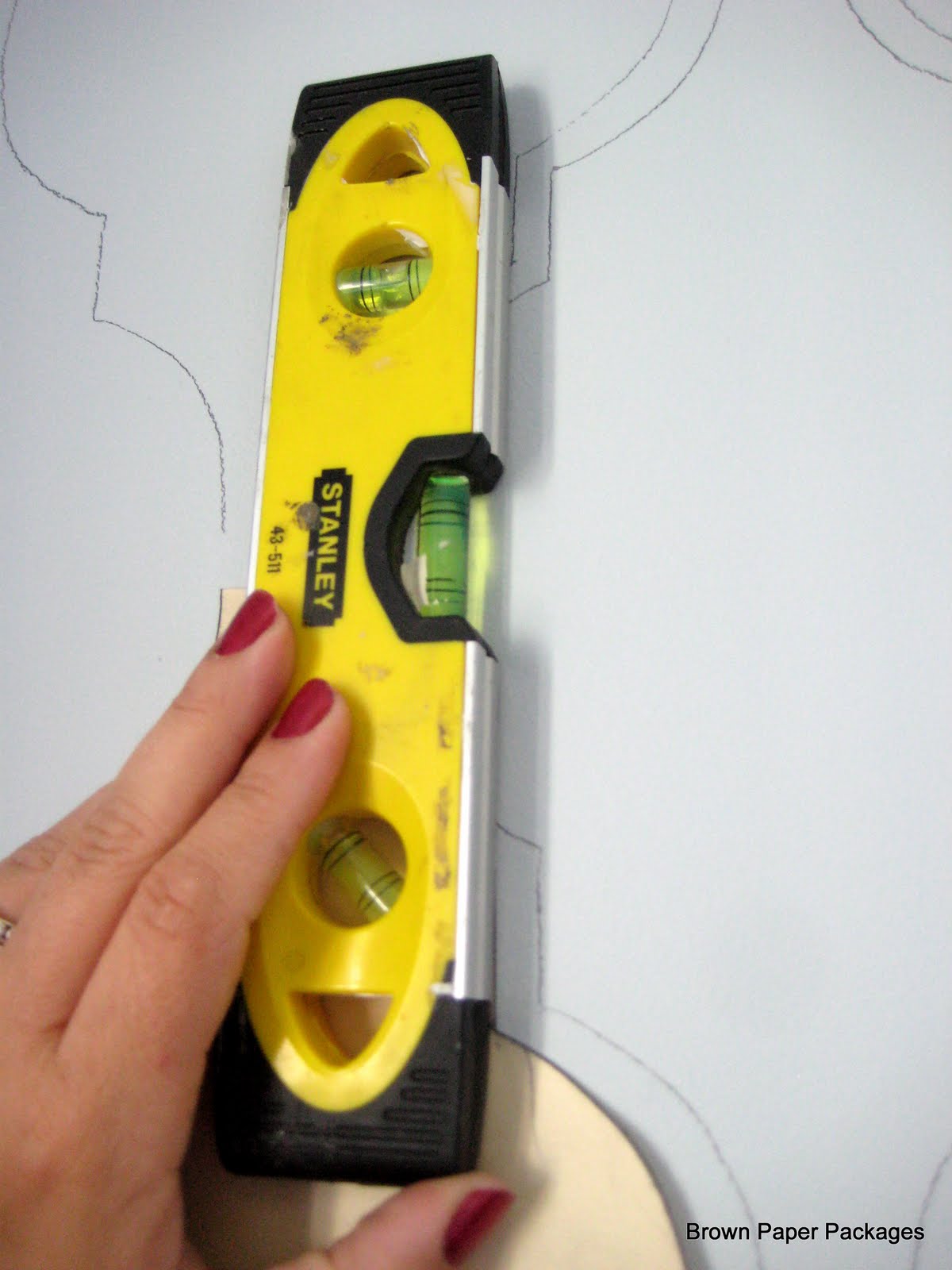 Brown Paper Packages: The Stenciling is DONE!!!