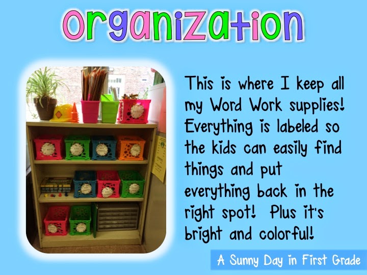 Daily 5 Spring Cleaning: Word Work! | A Sunny Day in First Grade