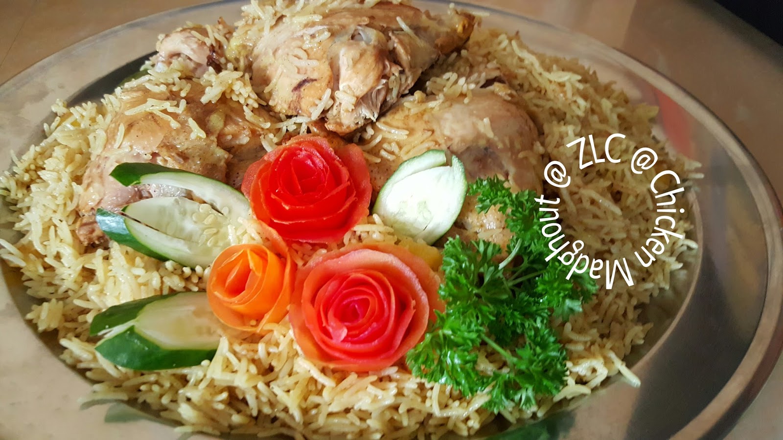 ZULFAZA LOVES COOKING: Nasi Arab Lamb/chicken Madghout