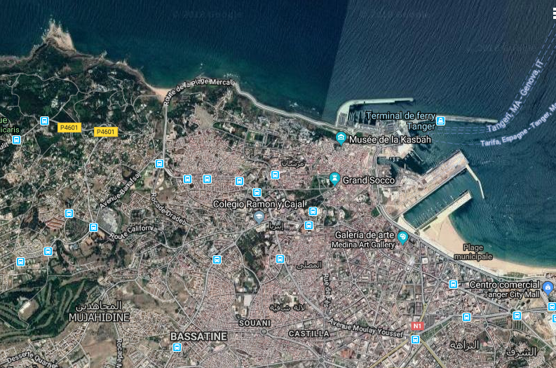 Proyecto: Tánger, mi Ciudad: MAPAS