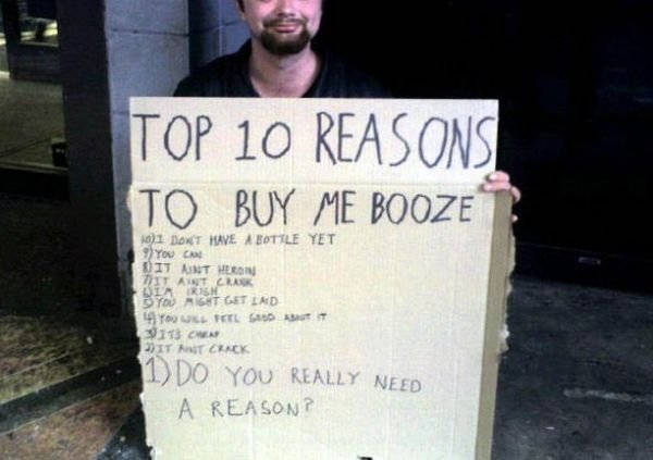 Nice Images | Wallpaper: 40 Creative Beggars Signs