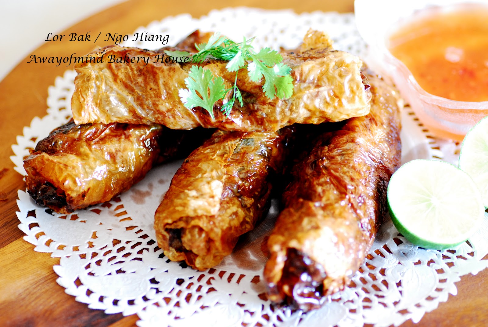 Awayofmind Bakery House: Lor Bak / Ngo Hiang (Five-Spice Pork Rolls)