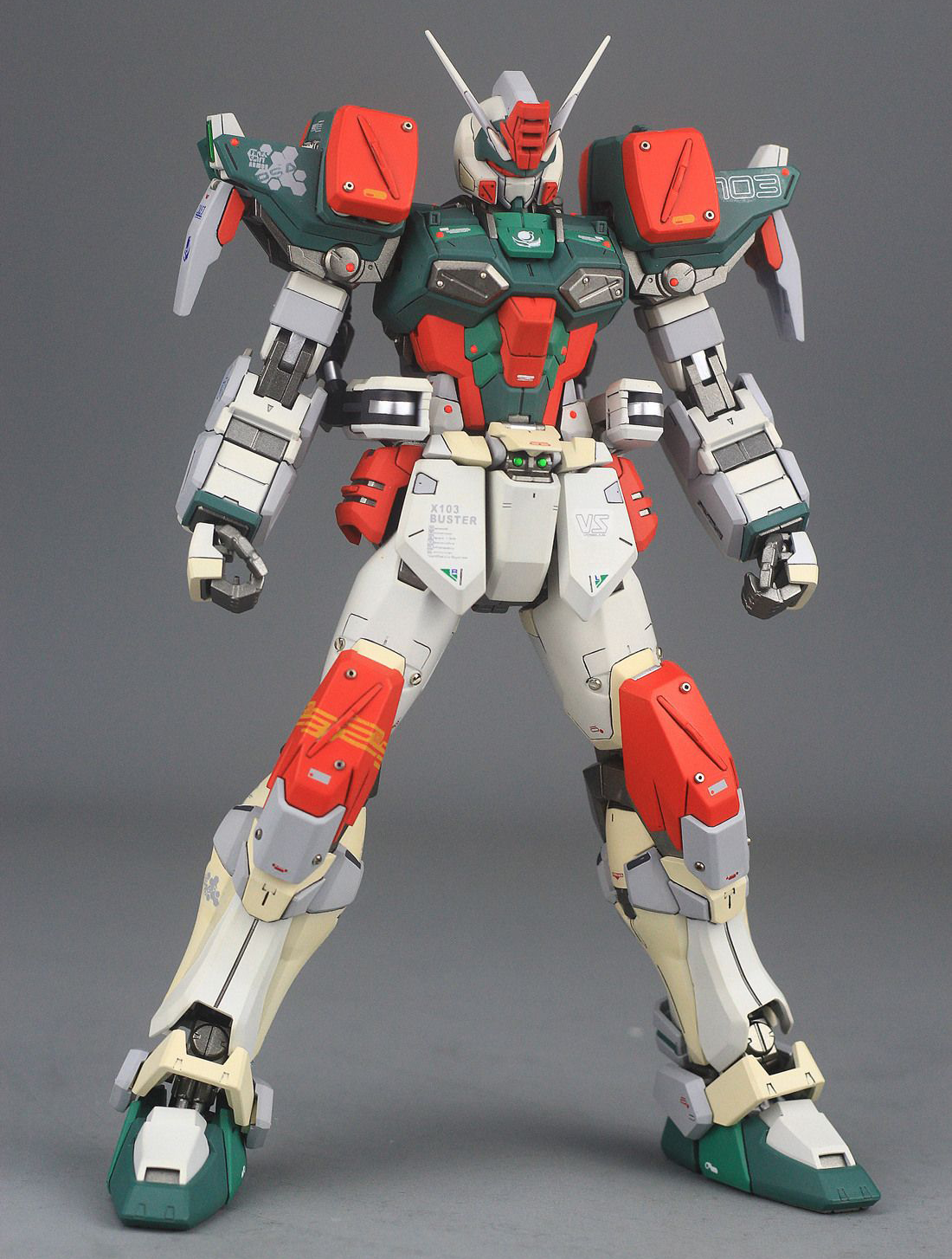 GUNDAM GUY: MG 1/100 Buster Gundam - Painted Build