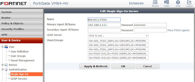 Blog Técnico FORTINET: FSSO: Filtrado de usuarios por OU y grupos de ...