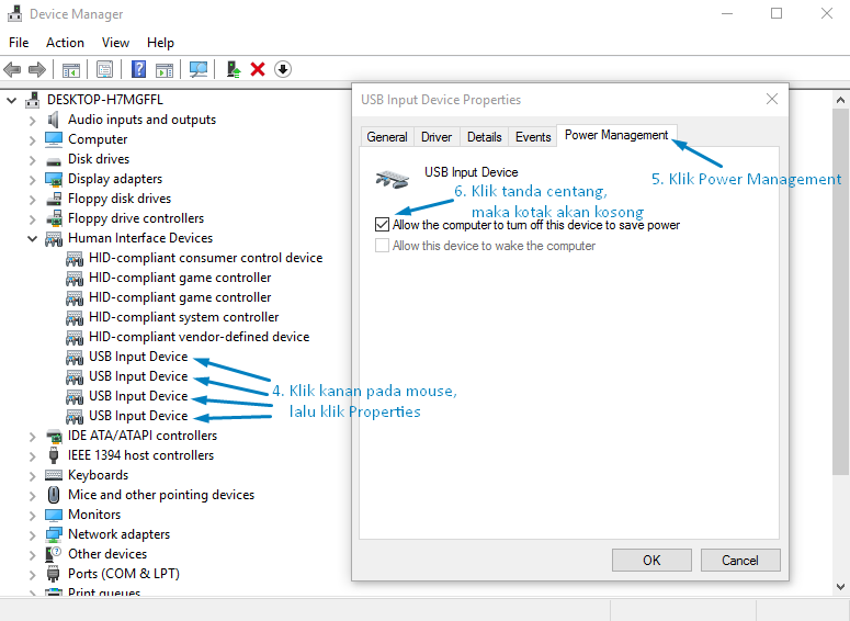 Cara Mengatasi USB Port Yang Terputus dan Tersambung (Reconnect) Di ...