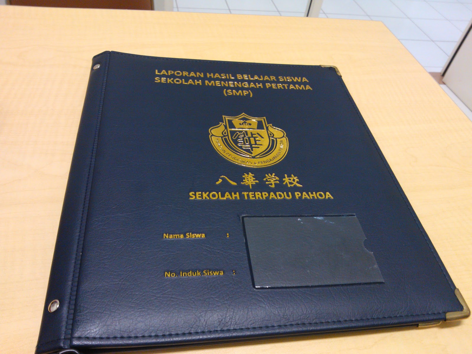 Tempat Pembuatan dan Pemesanan Map Sampul Raport TK, SD, SMP dan SMA ...