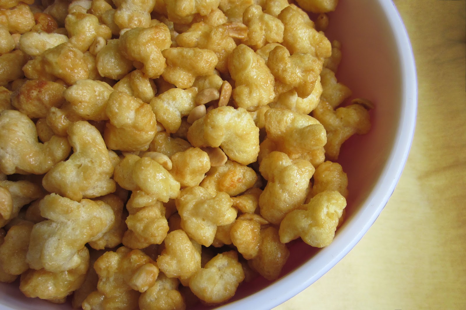 A Matter of Taste: Corn Puff Caramel Corn