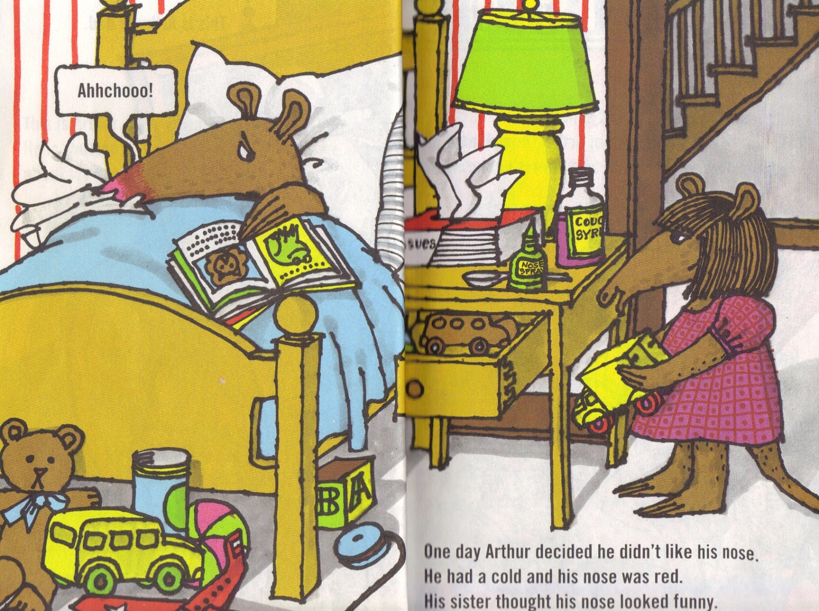 Books For Breakfast: Friday Giveaway: Arthur's Nose