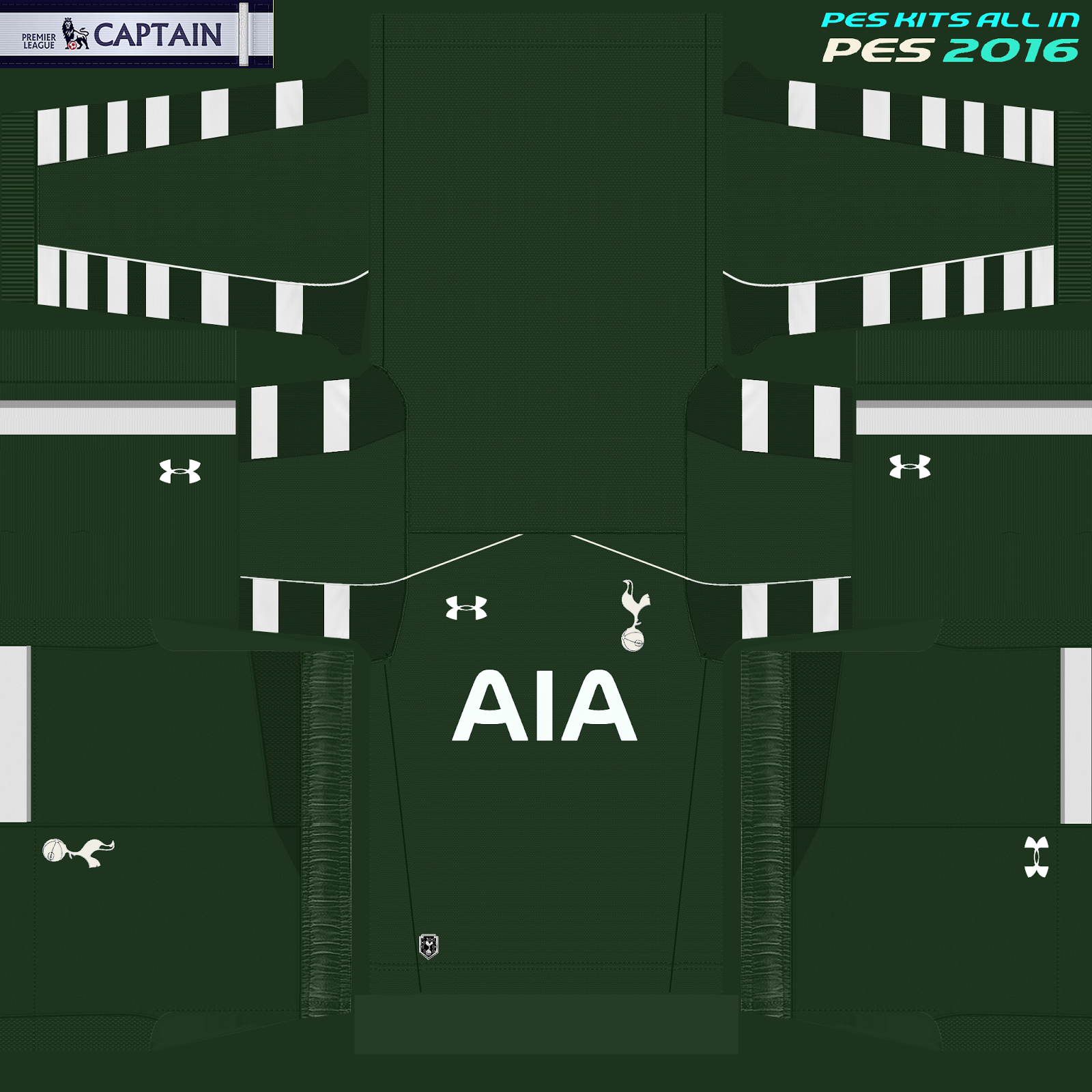 PESEDIT2016: TOTTENHAM SPURS PES 2016 PS4