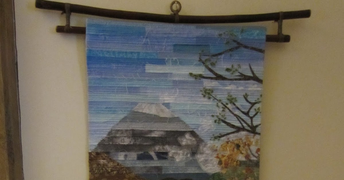Cloth Tales: Mount Fuji Landscape Quilt