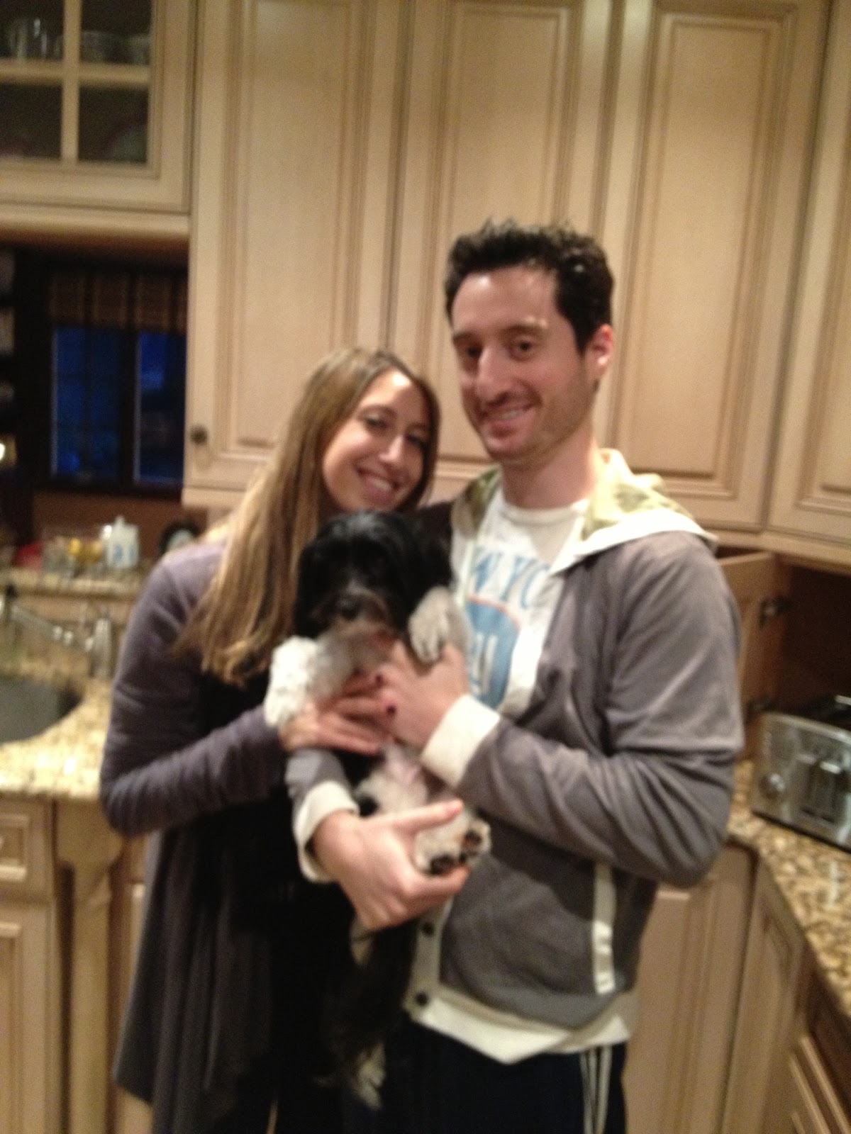 Two Grad Students and a Pittie