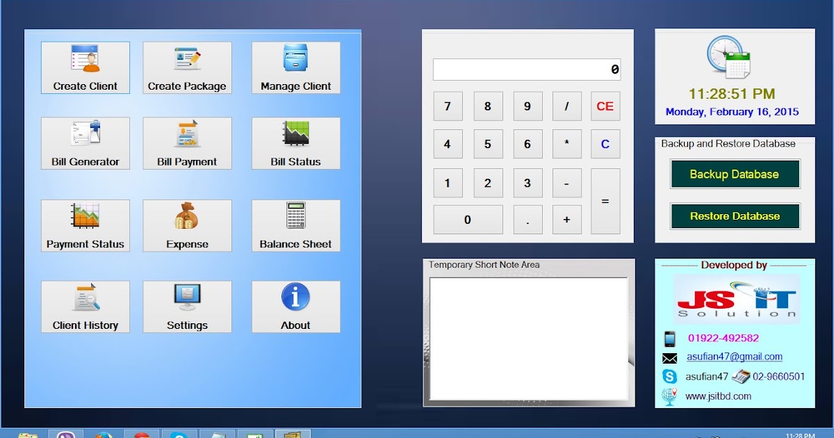 ISP Billing Management Software BMS by JS IT Solutions ~ WISP TOOLS - Las Mejores Herramientas WISP!