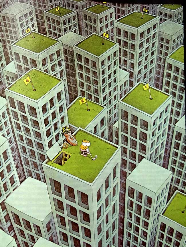 ECC Cartoonbooks Club: Mordillo versus the city of Zhuzhou