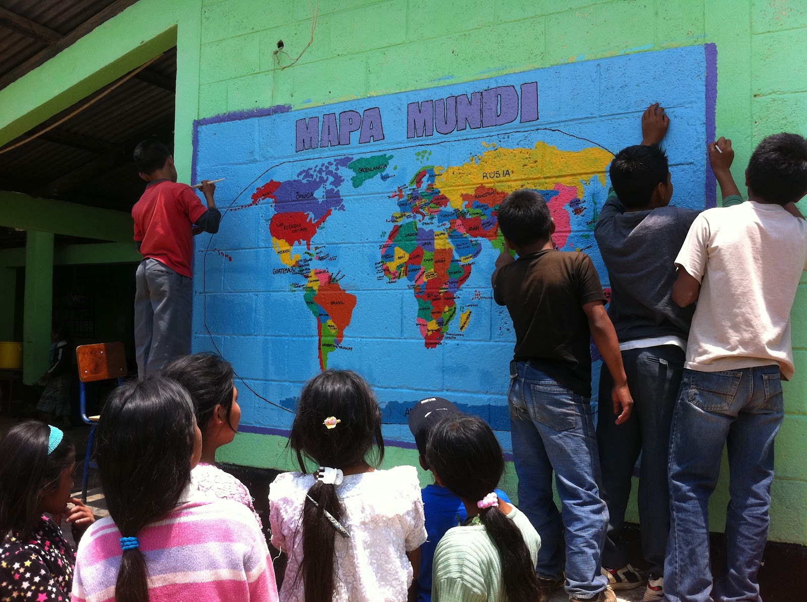 A Different Kind of Life: World Map Project