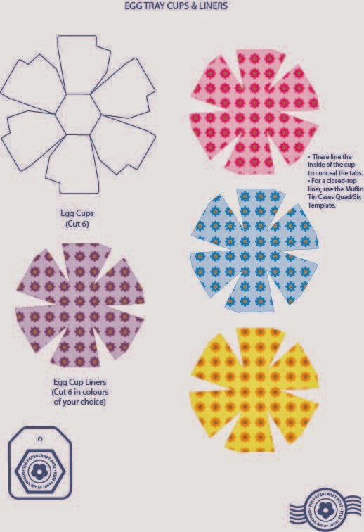 The Papercraft Post: "Mini Muffin Tin" Tutorial