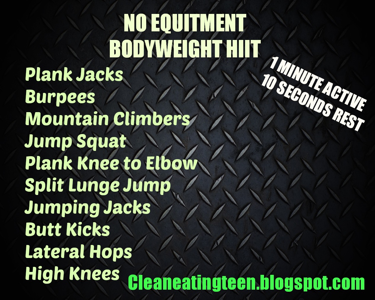 Food and Iron: High Intensity Interval Training (HIIT): What It Is ...