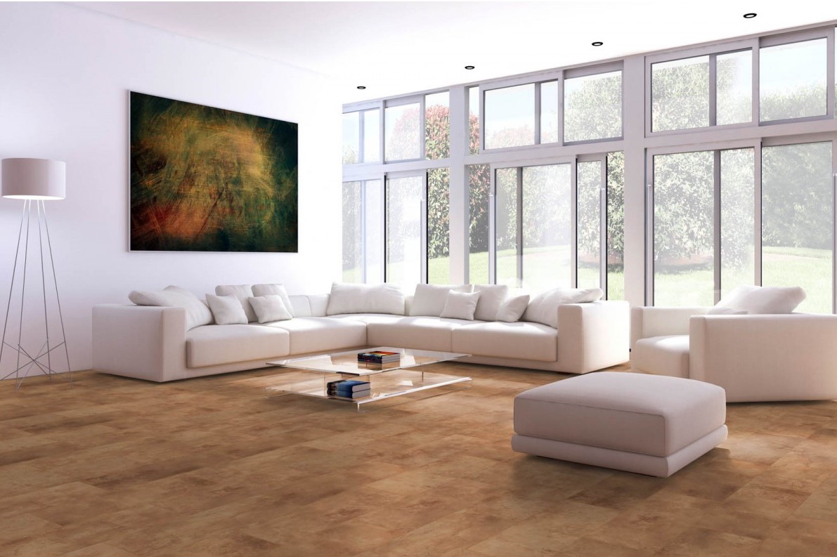 Karo Tasarım Laminat Parke Modelleri: Krem Rengi Taş Desen Karo Laminat ...