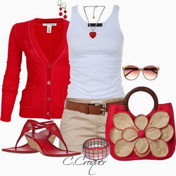 Moves Fashion: Trendy Red Combination