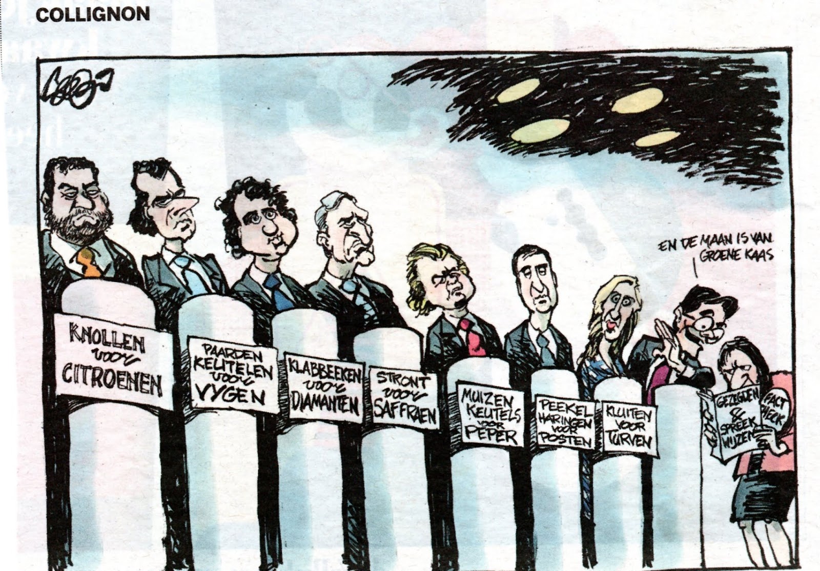 AartDekker: VK-OPINIE CARTOON COLLIGNON: Verkiezingsdebat Provinciale ...