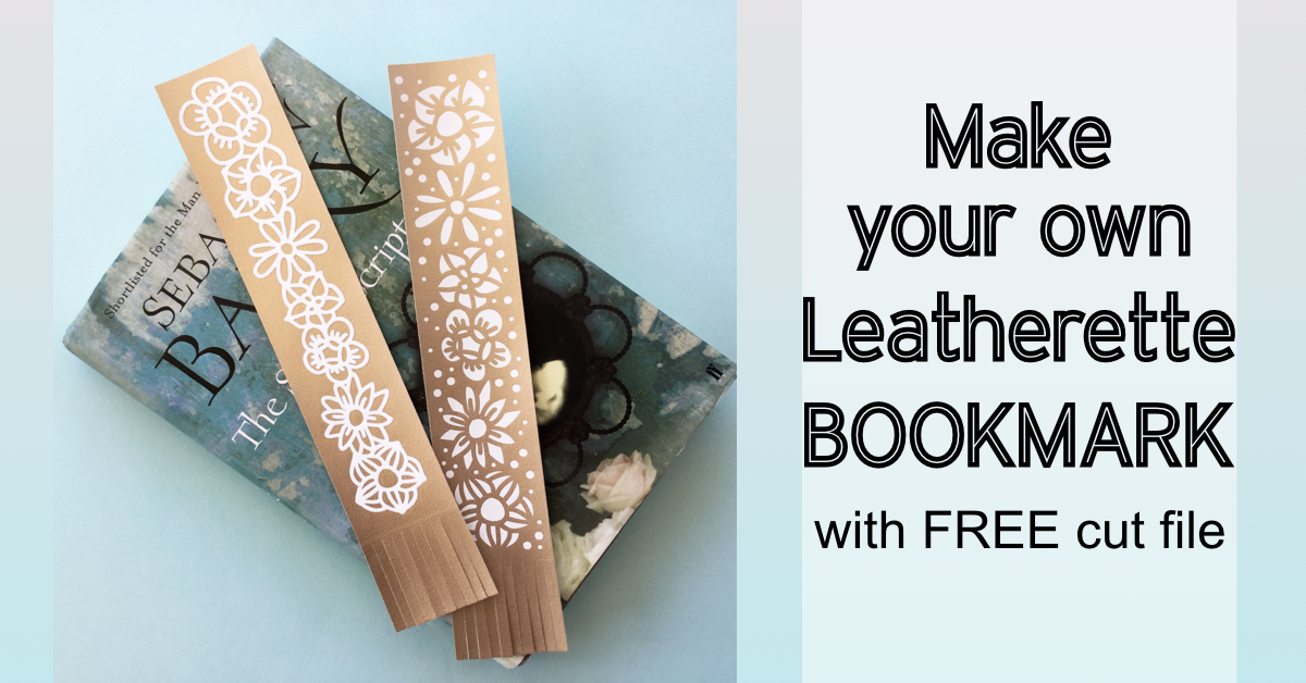 Silhouette UK: Leatherette Bookmarks with FREE file