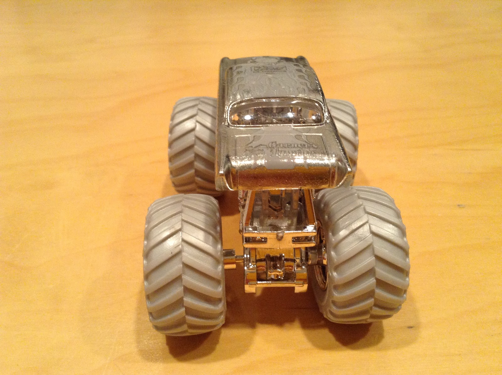 JULIAN'S HOT WHEELS BLOG: Avenger Monster Jam Truck (2017 Silver ...