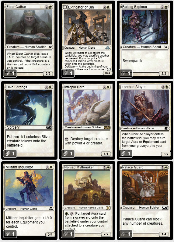 Magic the Gathering Adventures: [Legacy] White Humans from Innistrad ...