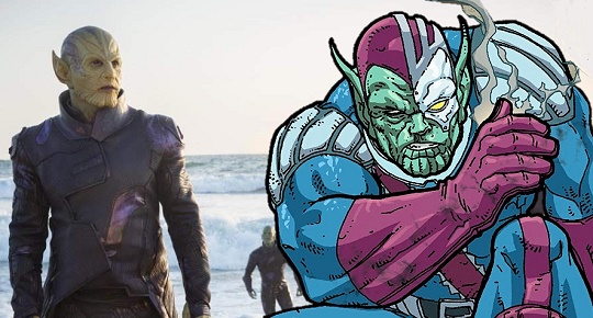 Quem é Talos, o personagem de Ben Mendelsohn em Capitã Marvel ...