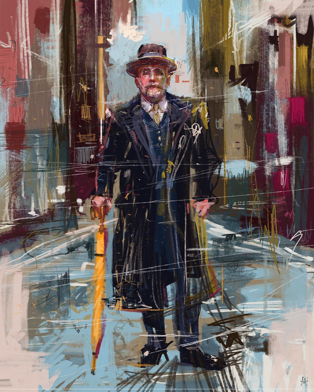 "Tweedland" The Gentlemen's club: Mark Powell: An artist with a needle ...