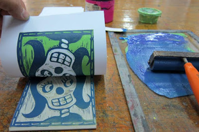 Mr. Bob's Middle & High School Art Room: Block Reduction Printmaking ...