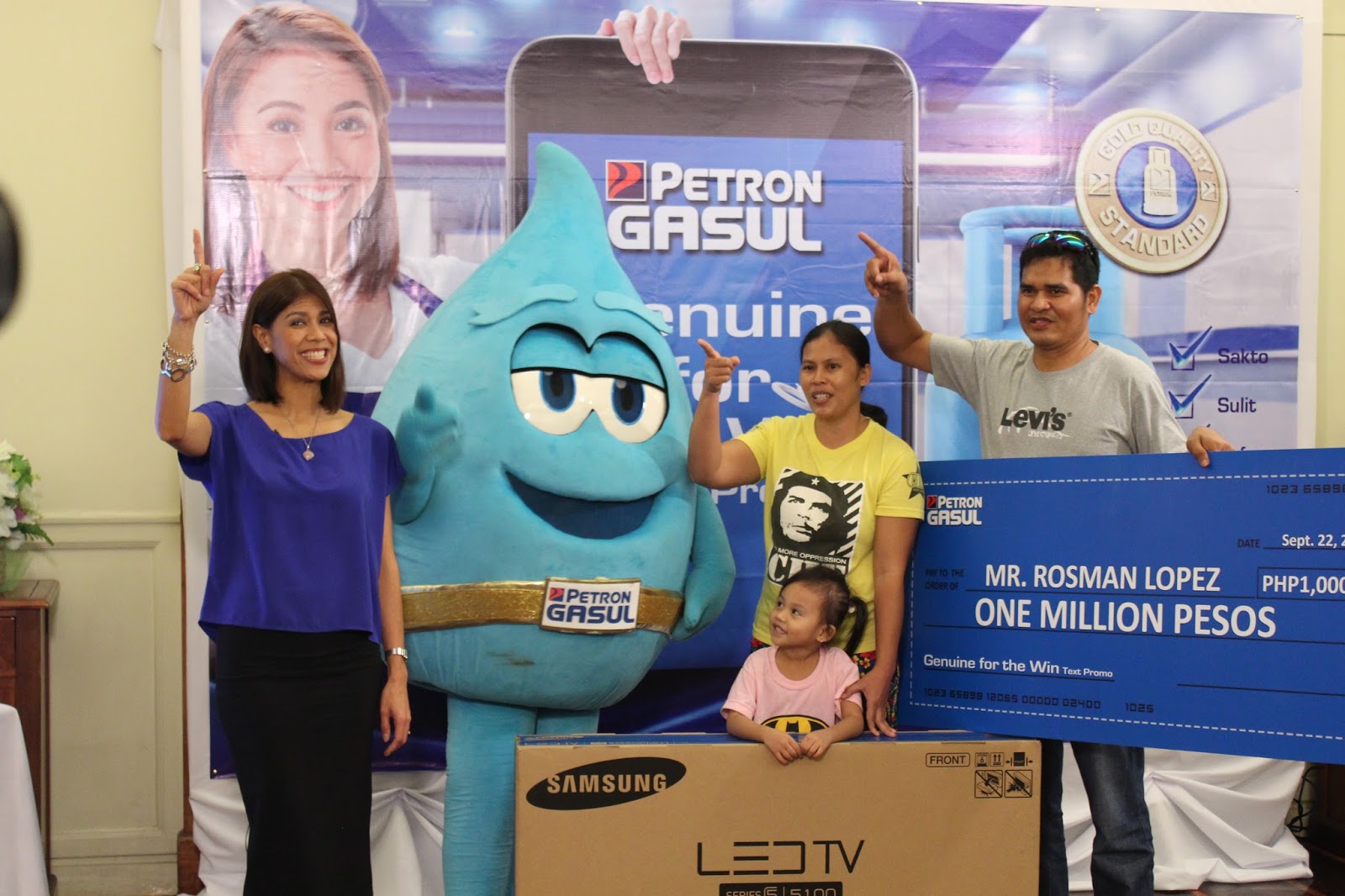Instant Millionaire of Petron Gasul “Genuine for the Win” Promo