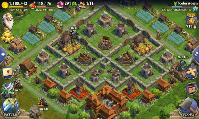 Medieval Age Bases Layout ideas for you - DomiNations Guides